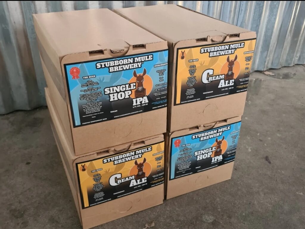 10L Cask Bag In Box – Stubborn Mule Brewery®